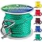 Amazon.com: Premium Anchor Rope 50 ft x 3/8 inch, Solid Braid MFP ...