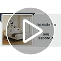 Amazon.com: Bedsnus 7 Inch Twin Bed Frame, Compatible with Most Brand ...