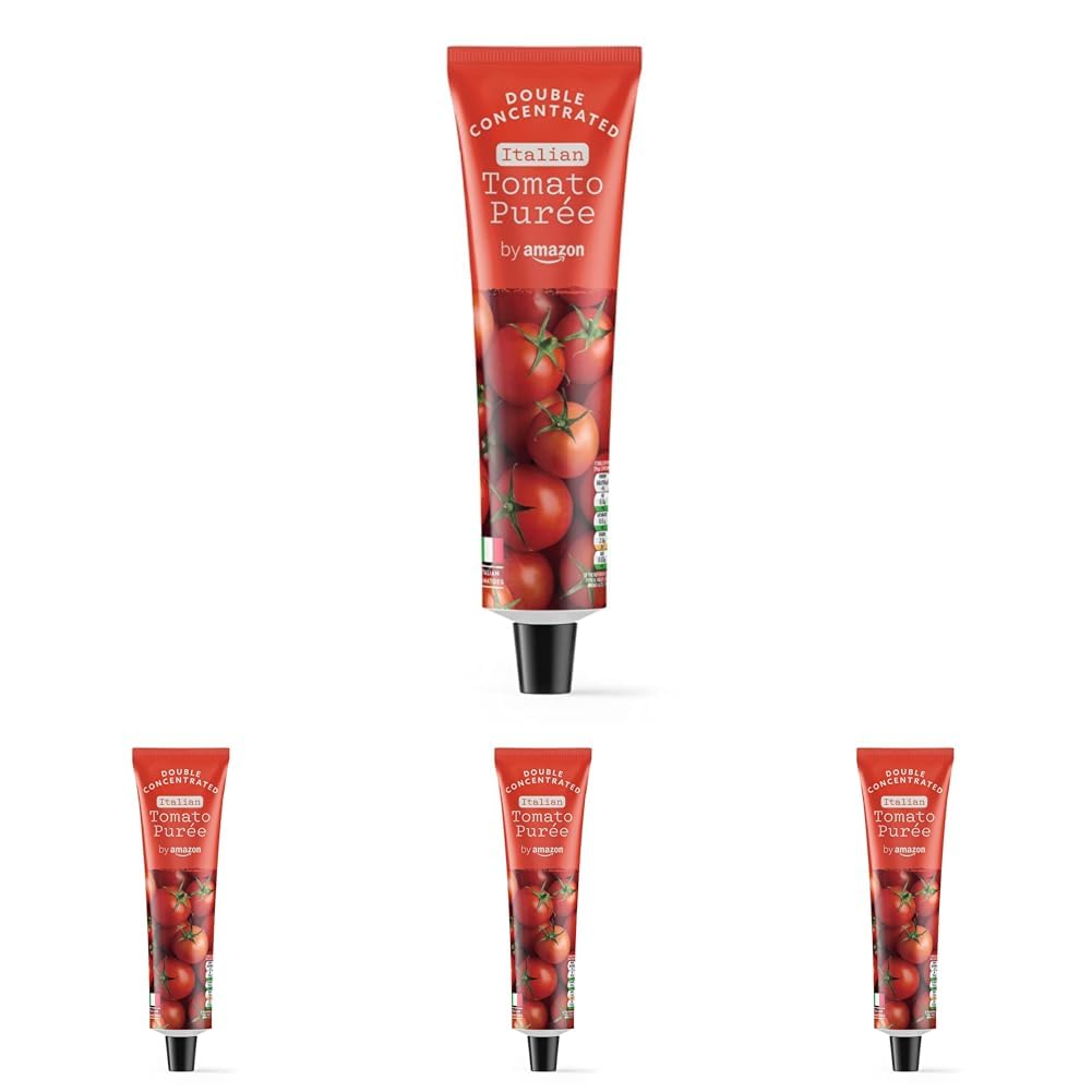 by Amazon Tomato Puree, 200g (Pack of 4) : Amazon.co.uk: Grocery