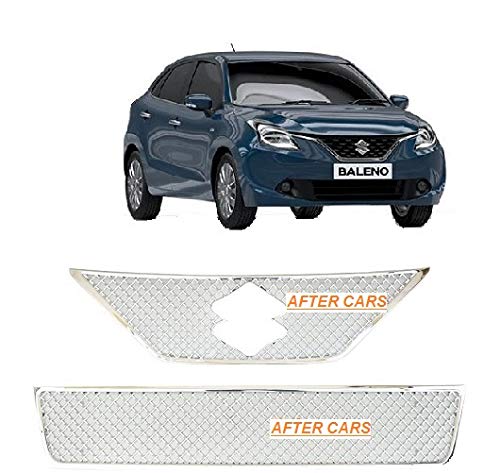 After Cars Maruti Suzuki Baleno Front Car Grill Cover with Free car ...