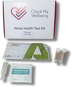 Check My Wellbeing - Prostate PSA Test Kit | Simple to use at-Home Test ...