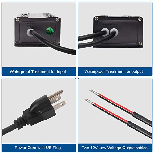 Snapklik.com : 150W LED Driver 12V Waterproof IP67 LED Power Supply ...