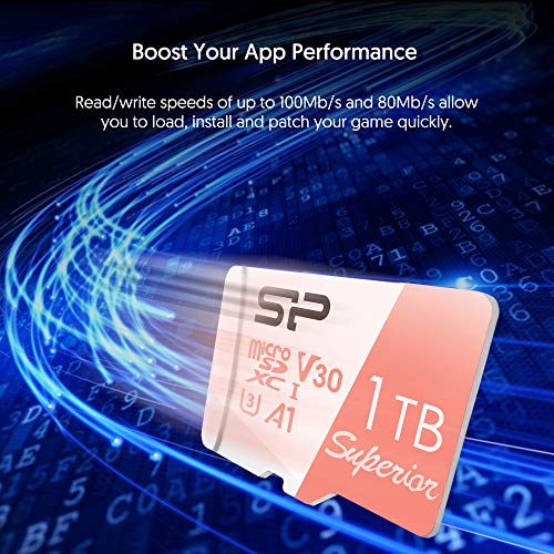 SP Silicon Power 1TB Micro SD Card U3 Nintendo-Switch Compatible, SDXC ...