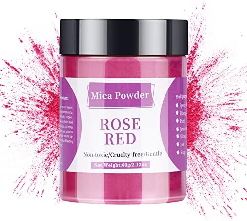Amazon.com: 56 Color Mica Powder - Mica Powder for Epoxy Resin - Pearl ...