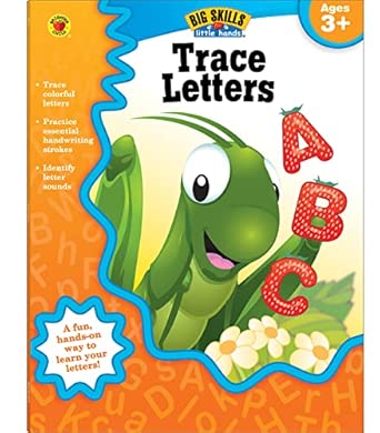 Big Skills for Little Hands® Trace Letters Workbook—Alphabet, Letters ...