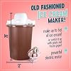 Amazon.com: Nostalgia Electric Ice Cream Maker – Parlor Style, Old ...