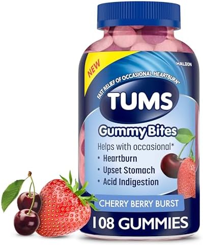 Amazon.com: TUMS Gummy Bites Dietary Supplement for Occasional ...