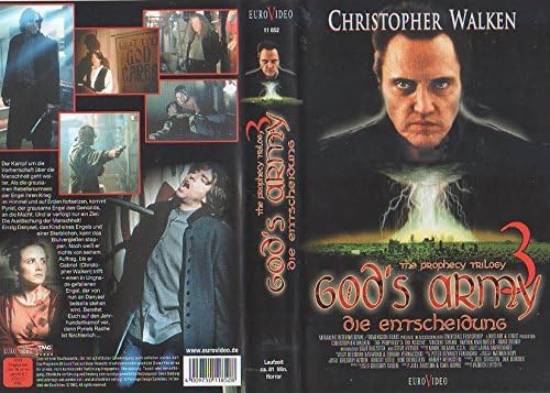 God's Amry 3 - Die Entscheidung [VHS] : Walken, Christopher, Spano ...