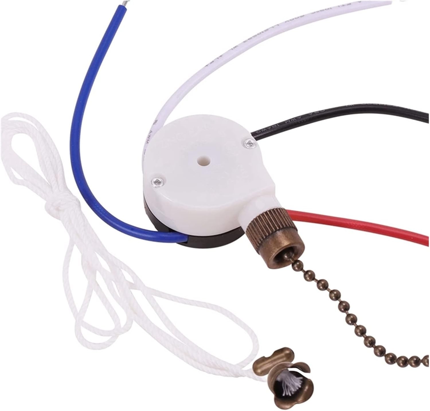 Amazon.com: BELLAY Ceiling Fan Switch Kit 3 Speed 4 Wire, Fan Switch ...