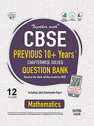 Together with Mathematics CBSE Previous 10+ Years Question Bank for ...