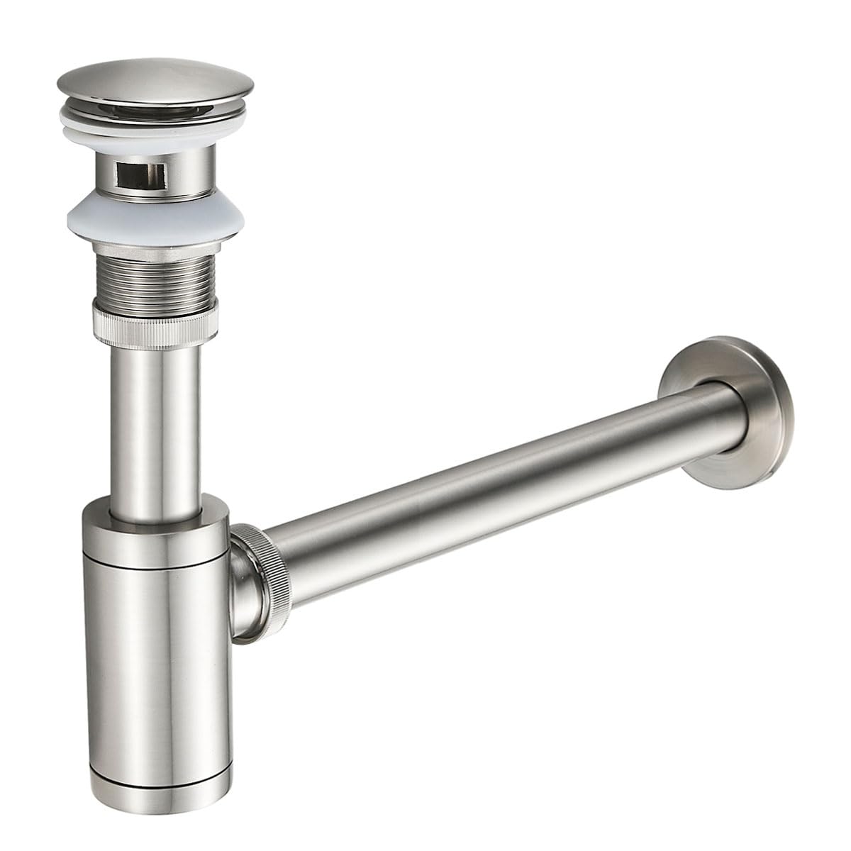 Amazon.com: TSIBOMU Bathroom Basin Sink Waste P-Trap Drain Kit ...