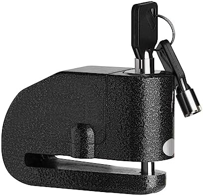 Kingsway Alarm Disc Lock, Heavy Duty Anti Theft Disc Brake Wheel Lock ...