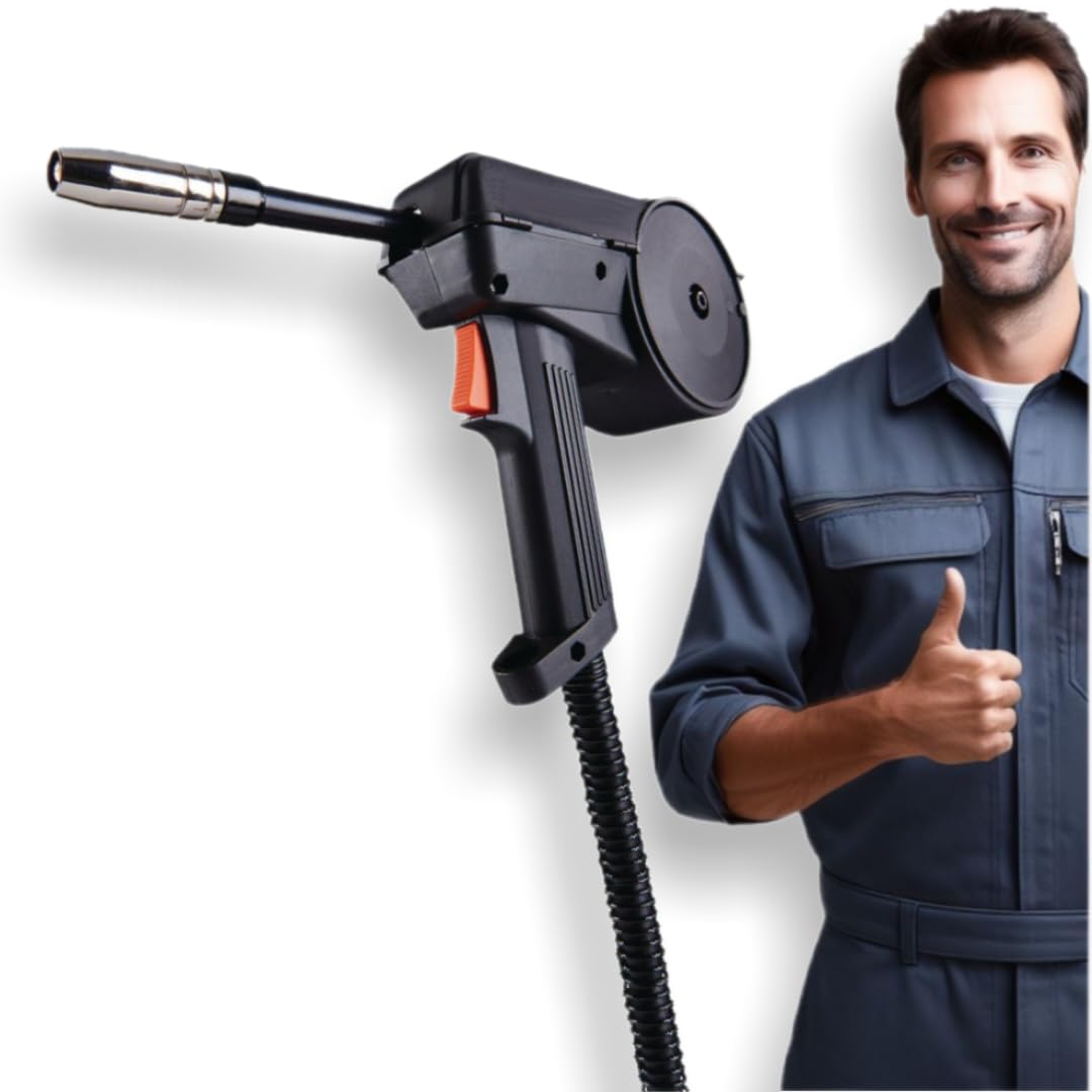 VULCAN 160 Amp Spool Gun -Lightweight Balanced Design, Fully Enclosed ...