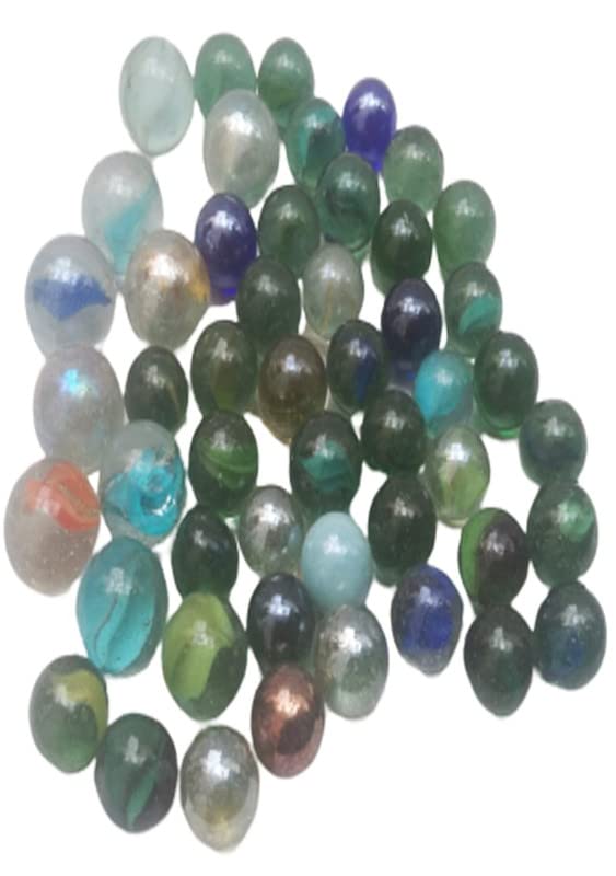 Jayesh Traders Marbles - 30pcs - Glass Playing Balls - kanche - goli ...