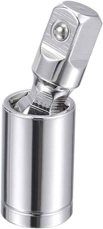 sourcing map 3/8 Inch Drive Spring Loaded Universal Joint Socket, Cr-V ...