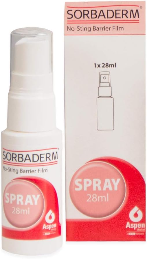 Sorbaderm No-Sting Barrier Film Spray 28ml : Amazon.co.uk: Health ...