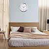 Outpicker Wall Clock 12 Inch Office Clock Silent Non Ticking Battery ...