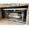 Amazon.com: Fireplace Glass Doors for Majestic Fireplace Model# MBU36 ...