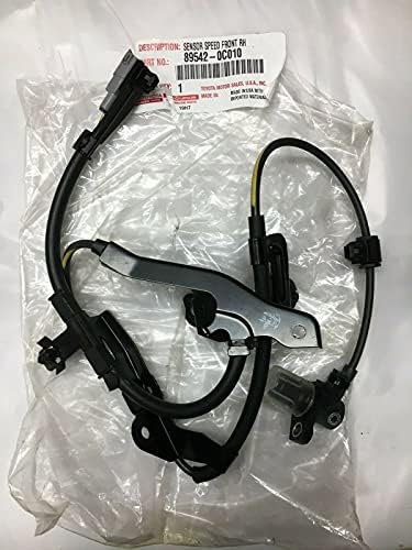 Amazon.com: Sensor de velocidad de rueda ABS original Toyota (89542 ...