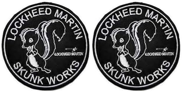 Amazon.com: 2Pcs Lockheed-Martin Skunk Works Military Tactical ...