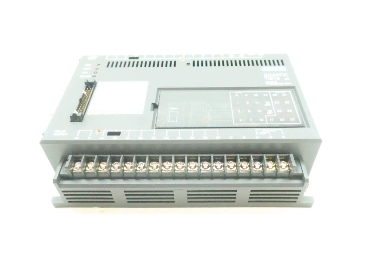 SIEMENS TI315-DR SIMATIC Central Processing Unit 24V-DC D632637: Amazon ...