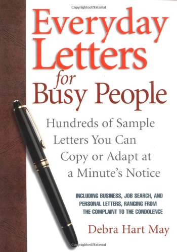 Everyday Letters for Busy People: Hundreds of Sample Letters You Can ...