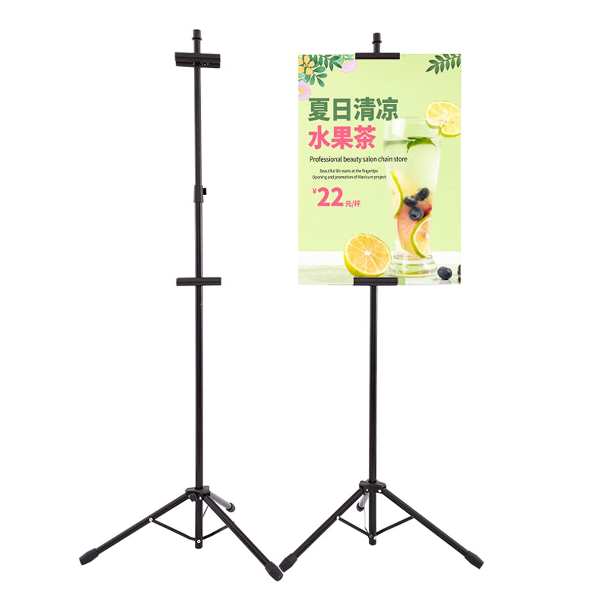 Buy Heavy Duty Floor Standing Sign Holder, Tripod Banner Stand ...
