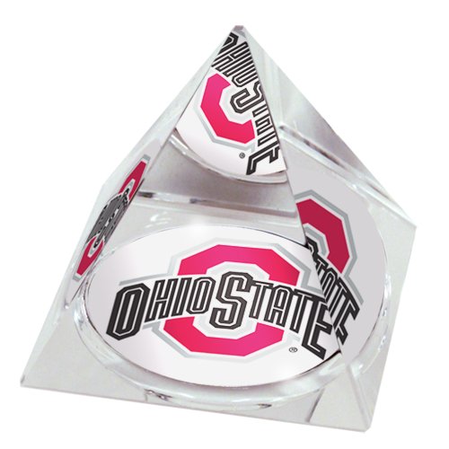Buy NCAA Ohio State Buckeyes Mascot Crystal Pyramid Paperweight Online ...
