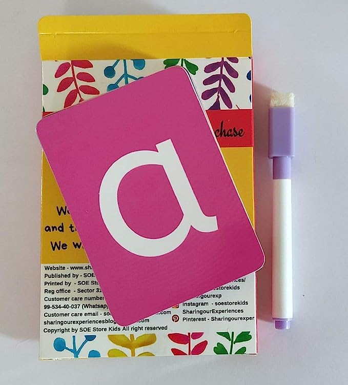 Buy Small Alphabet flashcards (3+ Years) - Learning Preschool Nursery ...