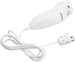 White Nunchuck Controller Remote for Nintendo Wii Console: Amazon.co.uk ...
