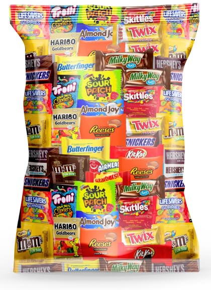 Amazon.com: Chocolate Candy Assorted Variety Pack - Bulk Fun Size Mix ...
