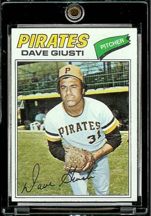Amazon.com: 1977 Topps Baseball Card #154 Dave Giusti : Collectibles ...