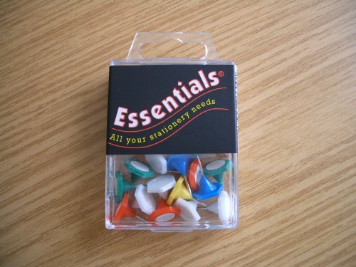 Coloured Map Drawing Hexagon Indicator Pins Boxed x 15 : Amazon.co.uk ...