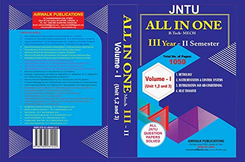 Buy ALL IN ONE JNTU - 3-2 vol-I Book Online at Low Prices in India ...