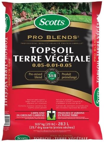 Scotts Pro Blends Top Soil, 28.3-Liter : Amazon.ca: Patio, Lawn & Garden