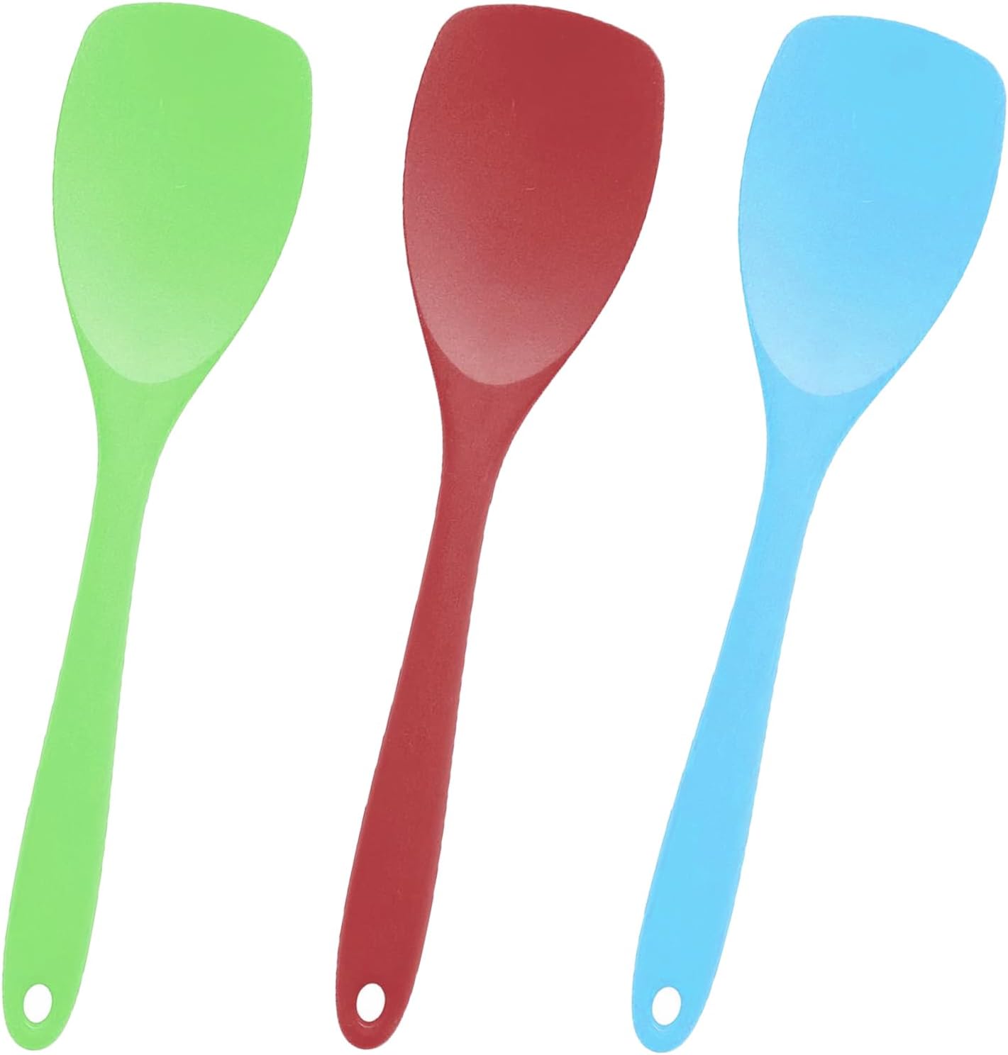 Amazon.com: Upgrade Silicone Spatula Spoon Set, Amlits Heat Resistant ...