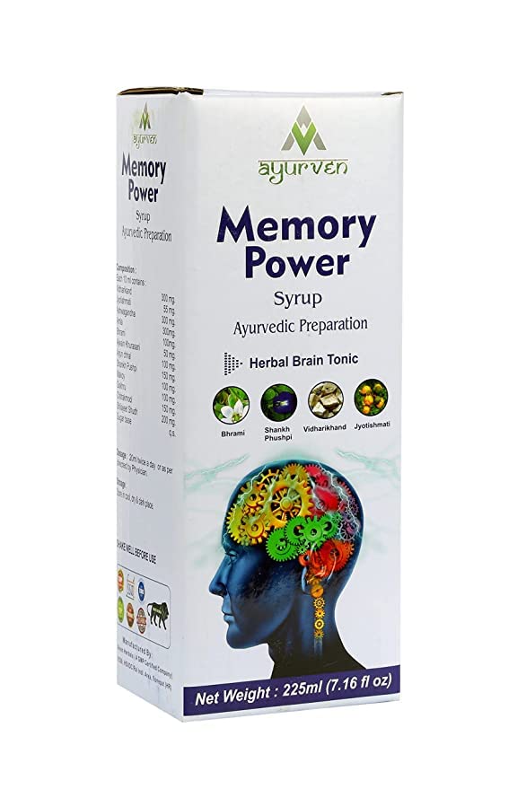 Buy Ventiz Memory Power Syrup herbal tonic for Boost Memory Power ...