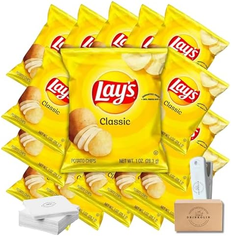 Amazon.com: Lay's Classic Potato Chips, 12 Singles