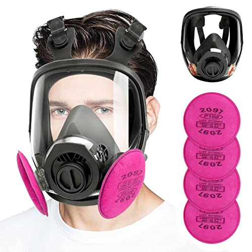 Top 10 Full Face Dust Mask of 2022 - Katynel