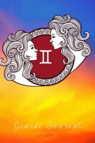 Gemini Journal : Zodiac Star Sign Journal: 6x9 Dot Grid 100 Pages Matte ...