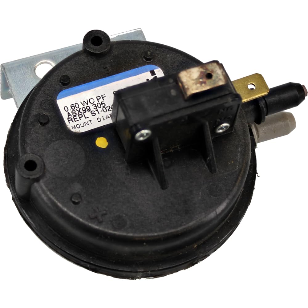 Furnace Vent Air Pressure Switch - Fits York Part # S1-02427634001 .65 ...