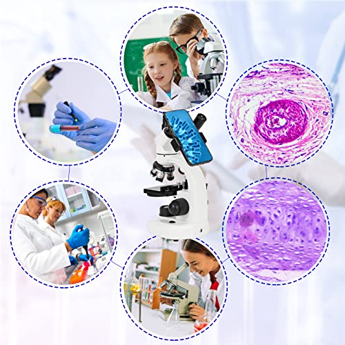 Snapklik.com : Trinocular Microscope, 40X-5000X Magnification, Research ...