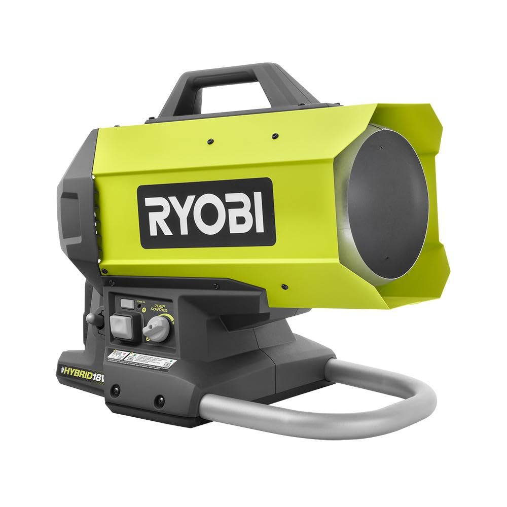 Amazon.com: RYOBI 18V ONE+ Hybrid Forced Air Propane Heater : Home ...