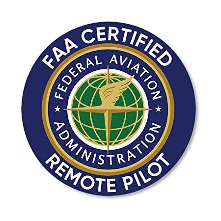 Amazon.com: Certified Drone Pilot Sticker (Federal Aviation ...