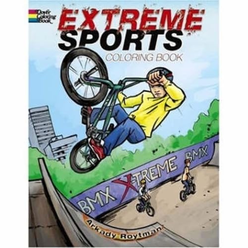 Extreme Sports Coloring Book (Dover Sports Coloring Books): Roytman ...
