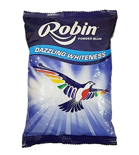 Robin Dazzling Whiteness Powder Blue - 200 g ..UNIQUE : Amazon.in ...