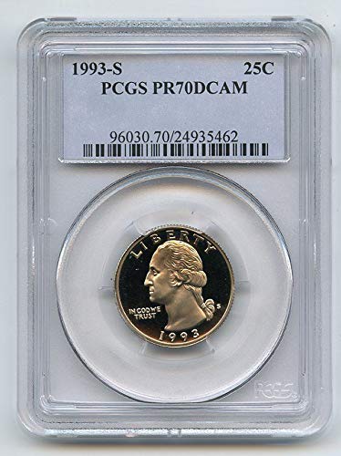 1993 S Washington Quarter 1993 S 25C Washington Quarter Proof PCGS ...
