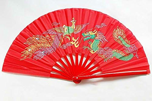 Amazon.com: VGEBY Chinese Kung Fu Tai Chi Fan Bamboo Folding Art ...
