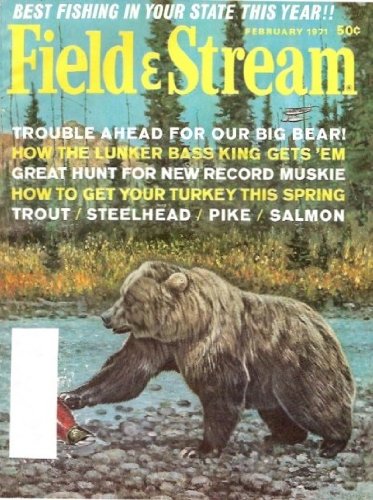 Vintage Field and Stream Magazine - February, 1971 - Very Good ...