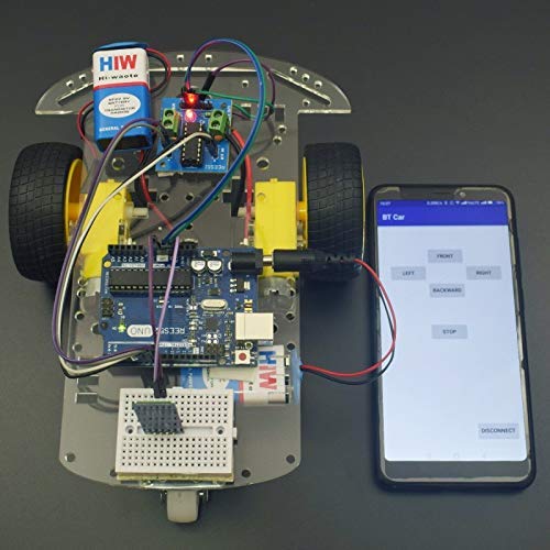 REES52 Bluetooth Module Interfacing Android Application Smart Robot Car ...
